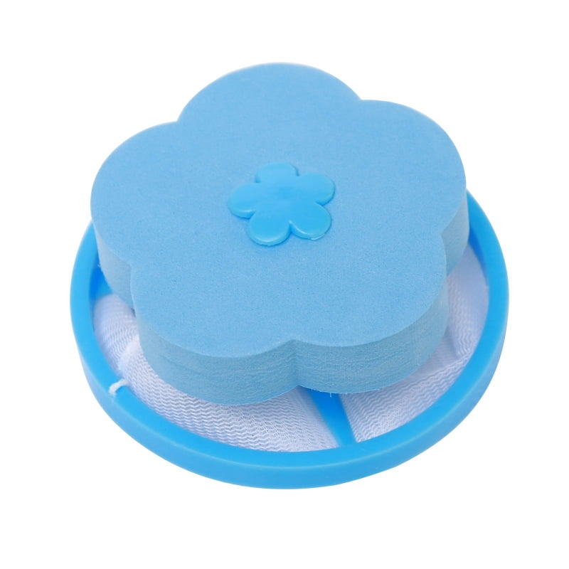 Janrevotw Reusable Washing Machine Floating Lint Net Trap Bag Hair ...