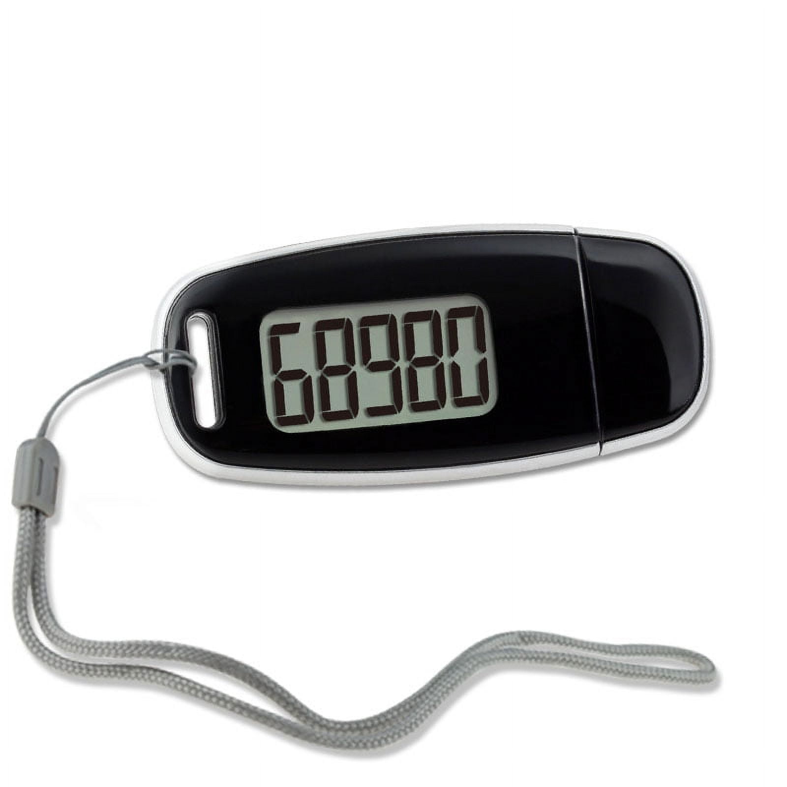 Janrevotw Simple Pedometer, Walking 3d Pedometer With Rechargeable ...