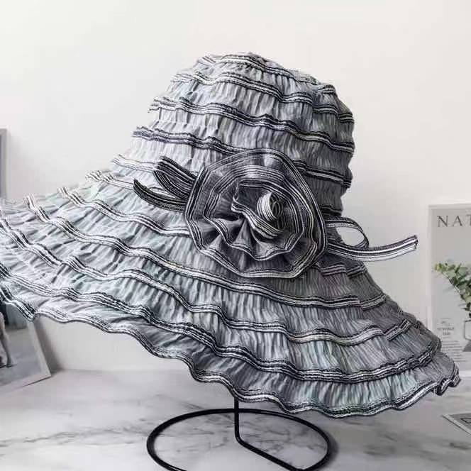 Janrevotw The New Sun Hat Female Sunscreen Summer Large Brim Hat Uv Sun ...