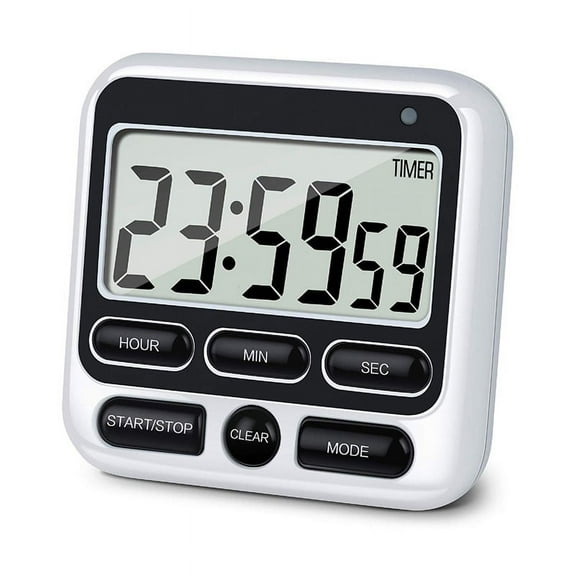 Mechanical Kitchen Timer Vintage Alarm Clock | Wind-Up 60-Minute ...