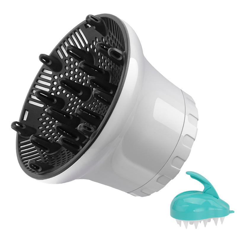 Janrevotw Universal Hair Diffuser, Hair Dryer Diffuser Attachment For ...