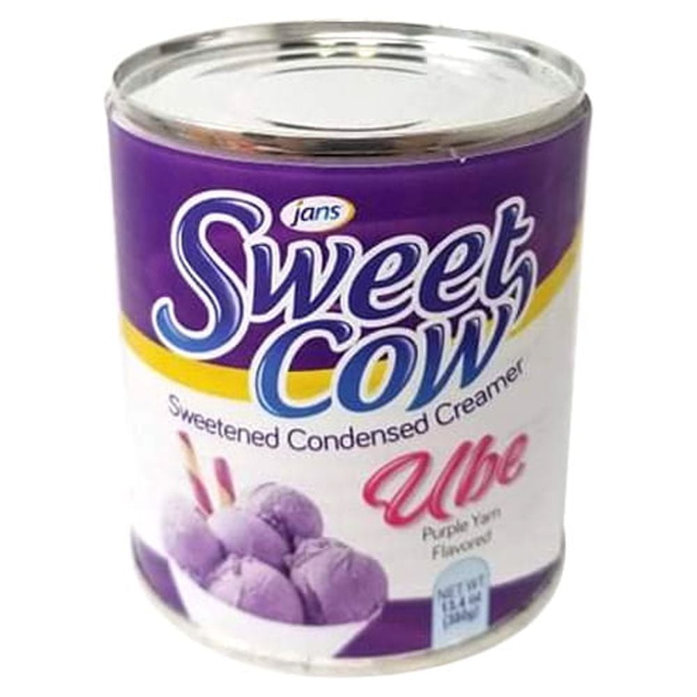 Jans Sweet Cow - Ube Sweetened Condensed Creamer - 13.40 oz (Ube, Pack ...