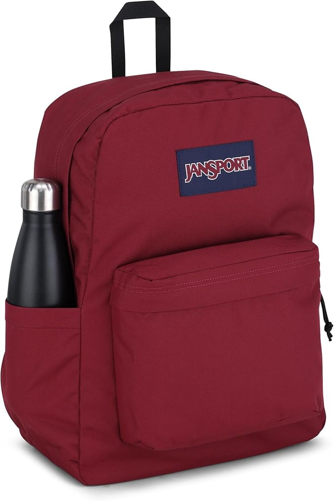 Jansport Superbreak Backpack Russet Red - Walmart.com