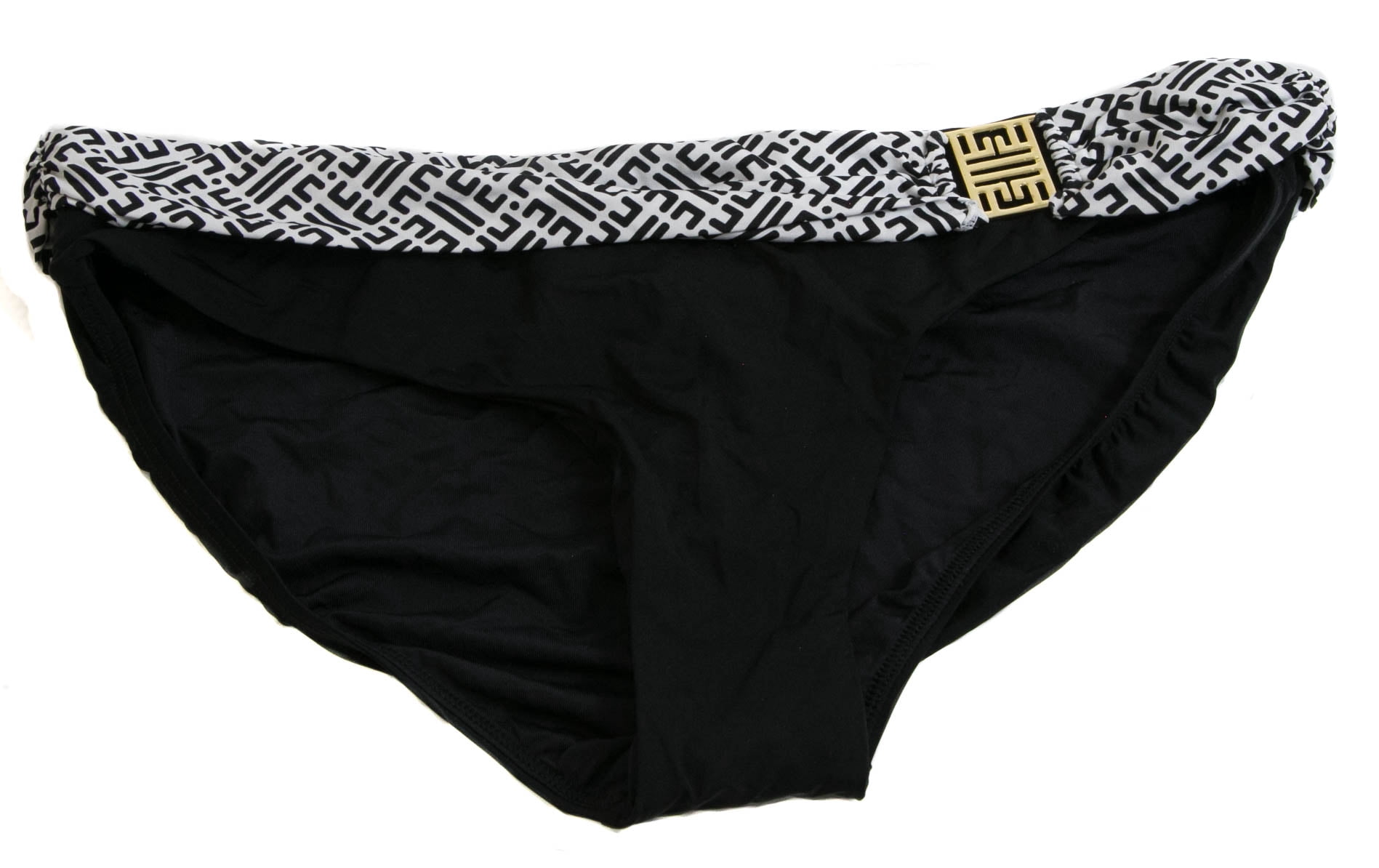 Jantzen Women's Black Patterned Bikini Bottom - Walmart.com