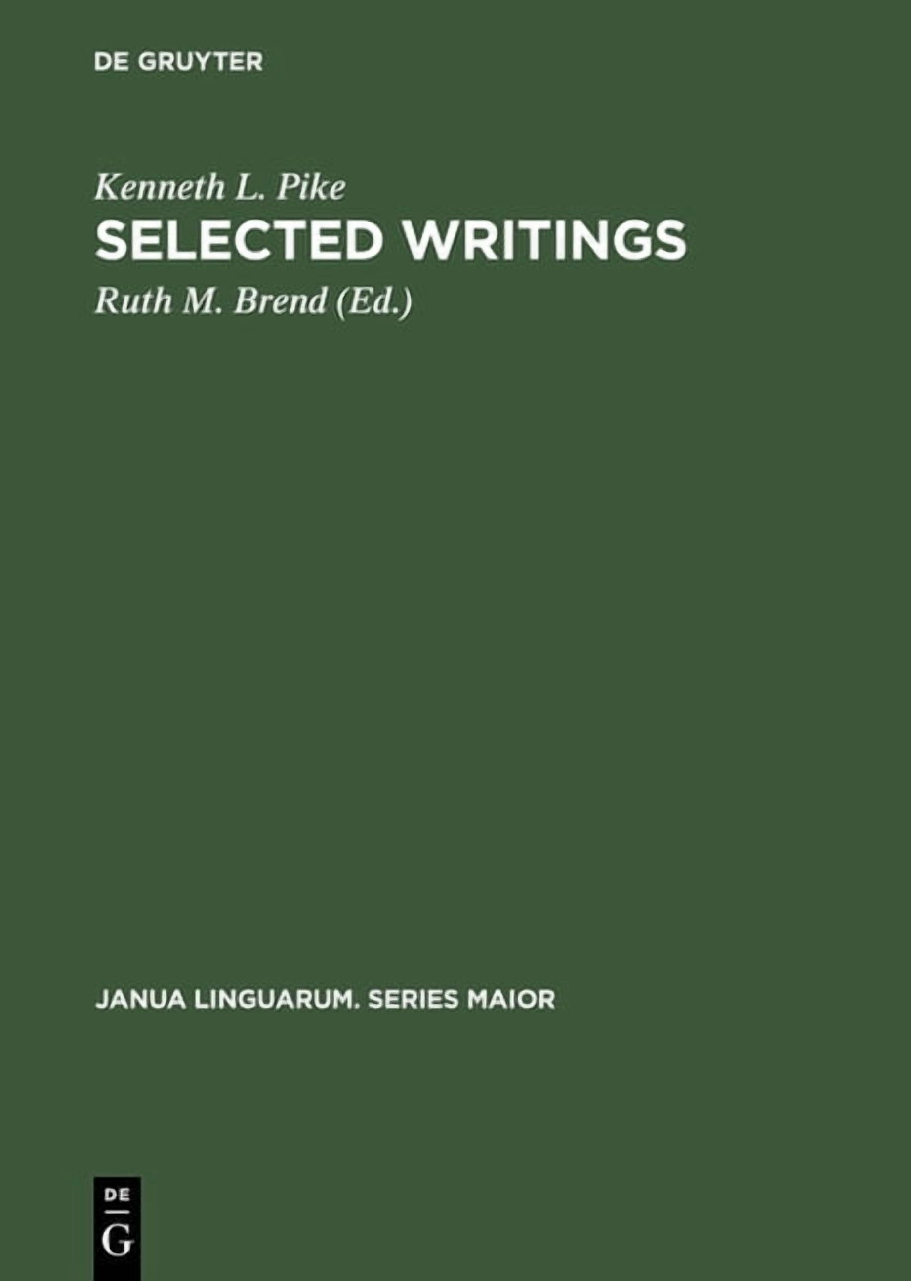 Janua Linguarum. Series Maior Selected Writings: To Commemorate the ...