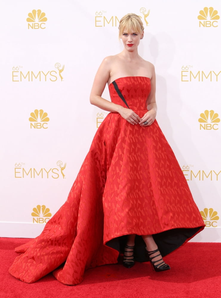 January Jones At Arrivals For The 66Th Primetime Emmy Awards 2014 Emmys ...