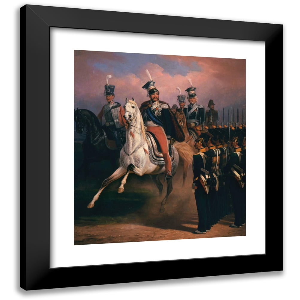 January Suchodolski 12x14 Black Modern Framed Museum Art Print Titled ...