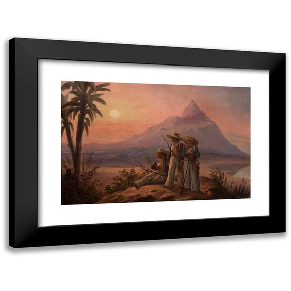 January Suchodolski 14x11 Black Modern Framed Museum Art Print Titled ...