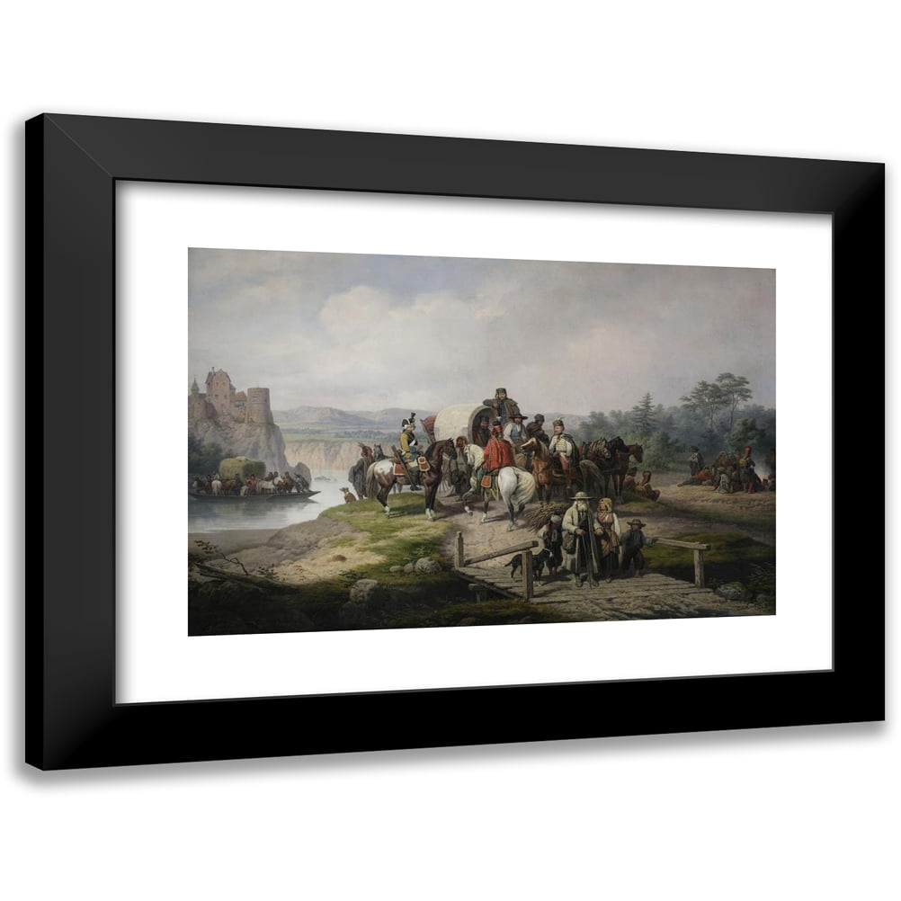 January Suchodolski 18x13 Black Modern Framed Museum Art Print Titled ...
