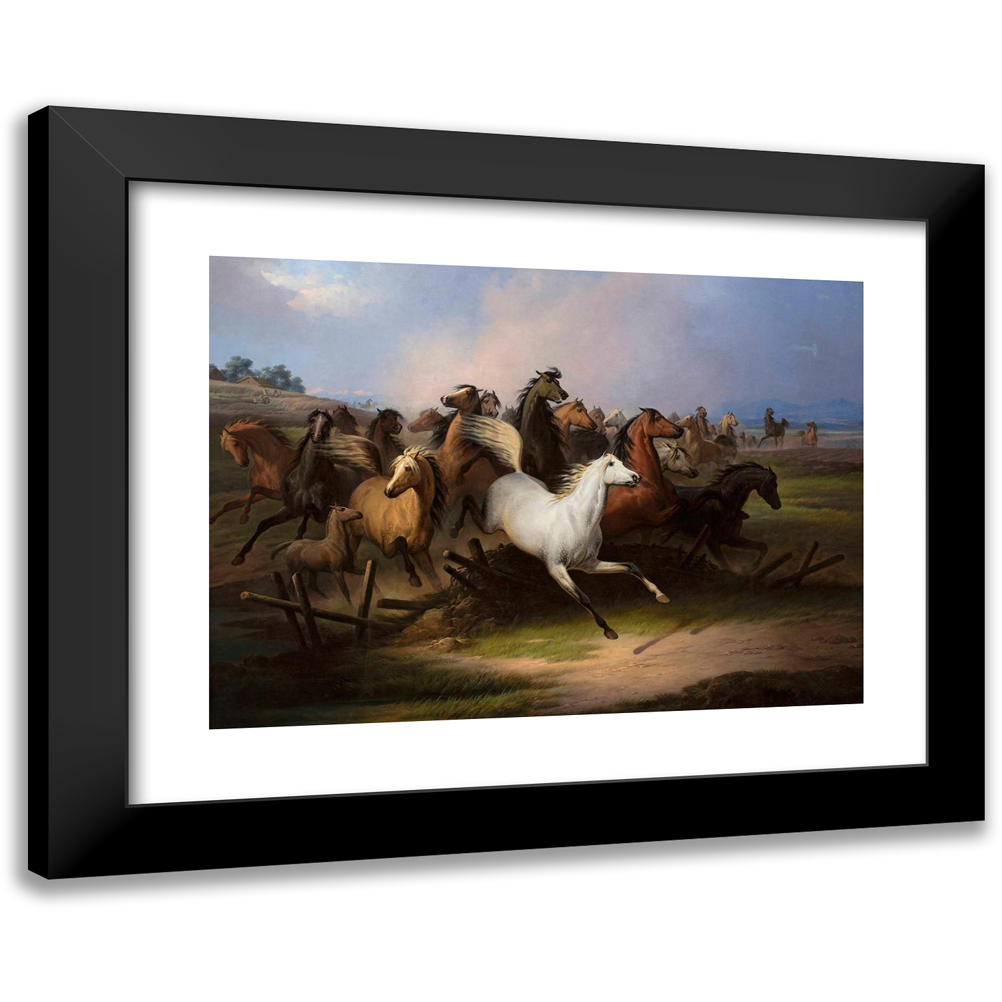 January Suchodolski 18x14 Black Modern Framed Museum Art Print Titled ...