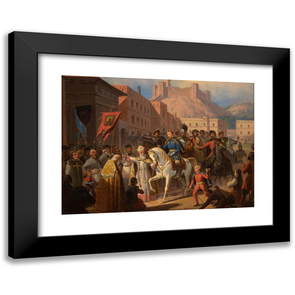 January Suchodolski 24x18 Black Modern Framed Museum Art Print Titled ...