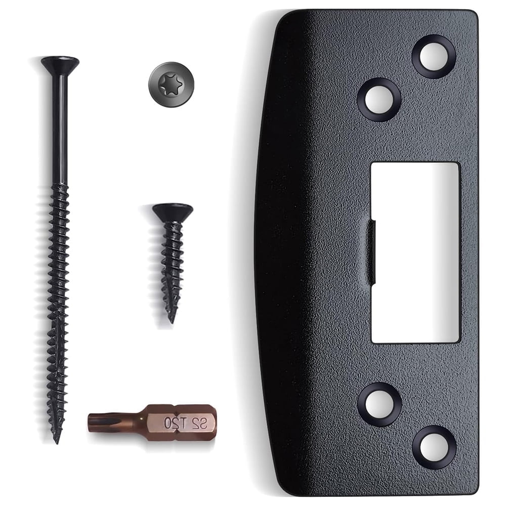 Januofit Extra Large Door Strike Plate, Heavy Duty Version, Oversized ...