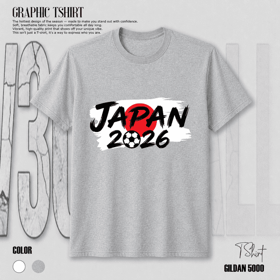 Japan 2026 Football Tournament Tokyo Stadium Graphics Soccer Fan Unisex ...