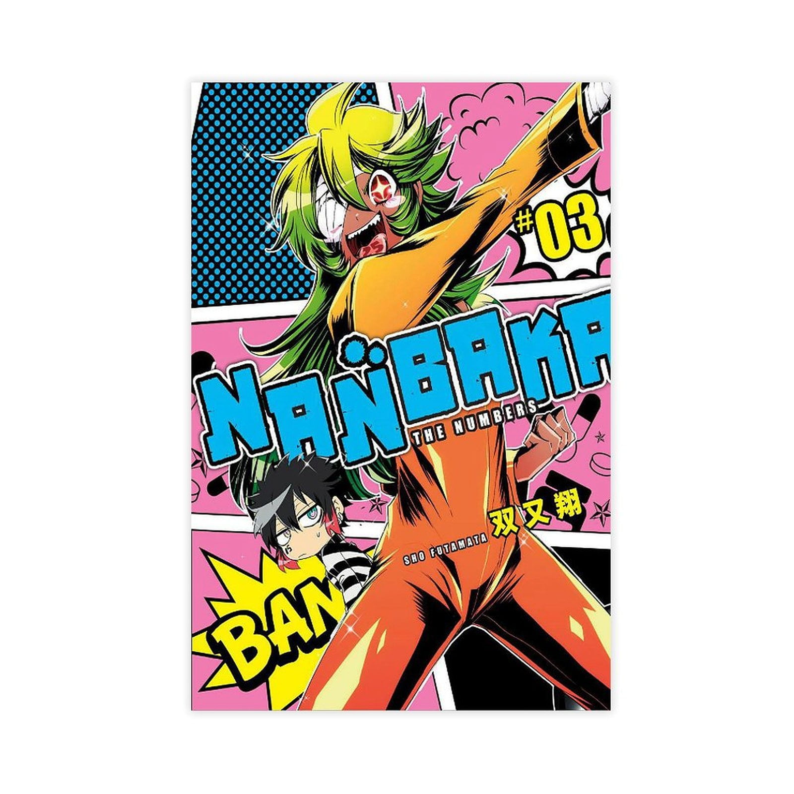 Japan Anime Art Manga NANBAKA Posters Art Print Bedroom Decor for Wall ...