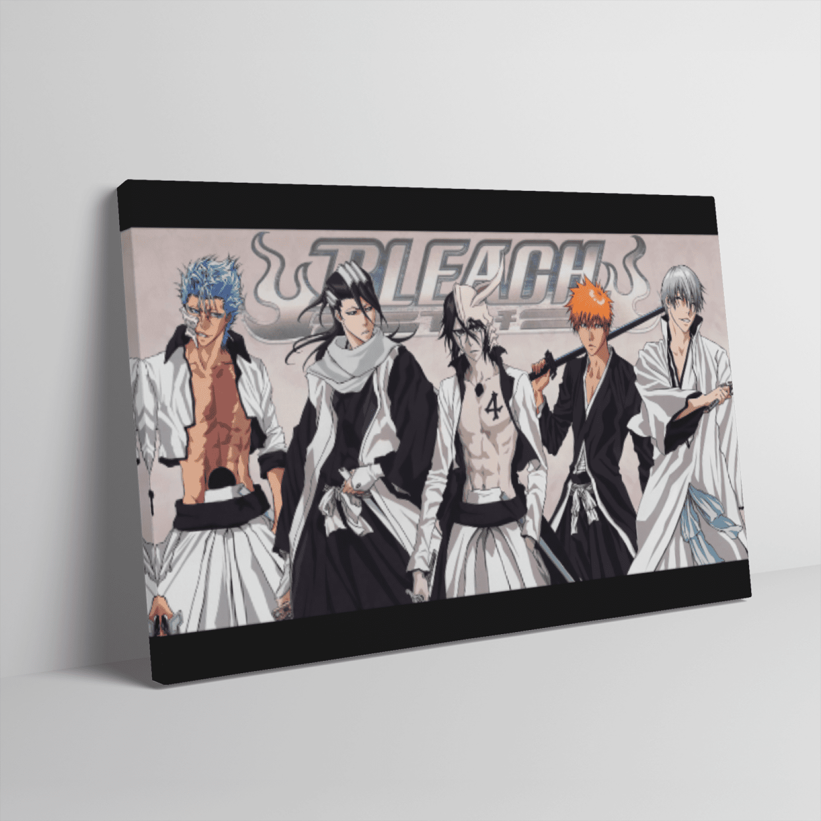 Japan Anime Canvas Inner Pine Wood Framed Wall Art,Bleach Poster Wall ...