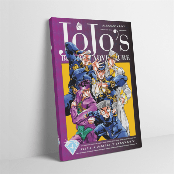 Japan Anime Canvas Inner Pine Wood Framed Wall Art,JoJo's Bizarre ...