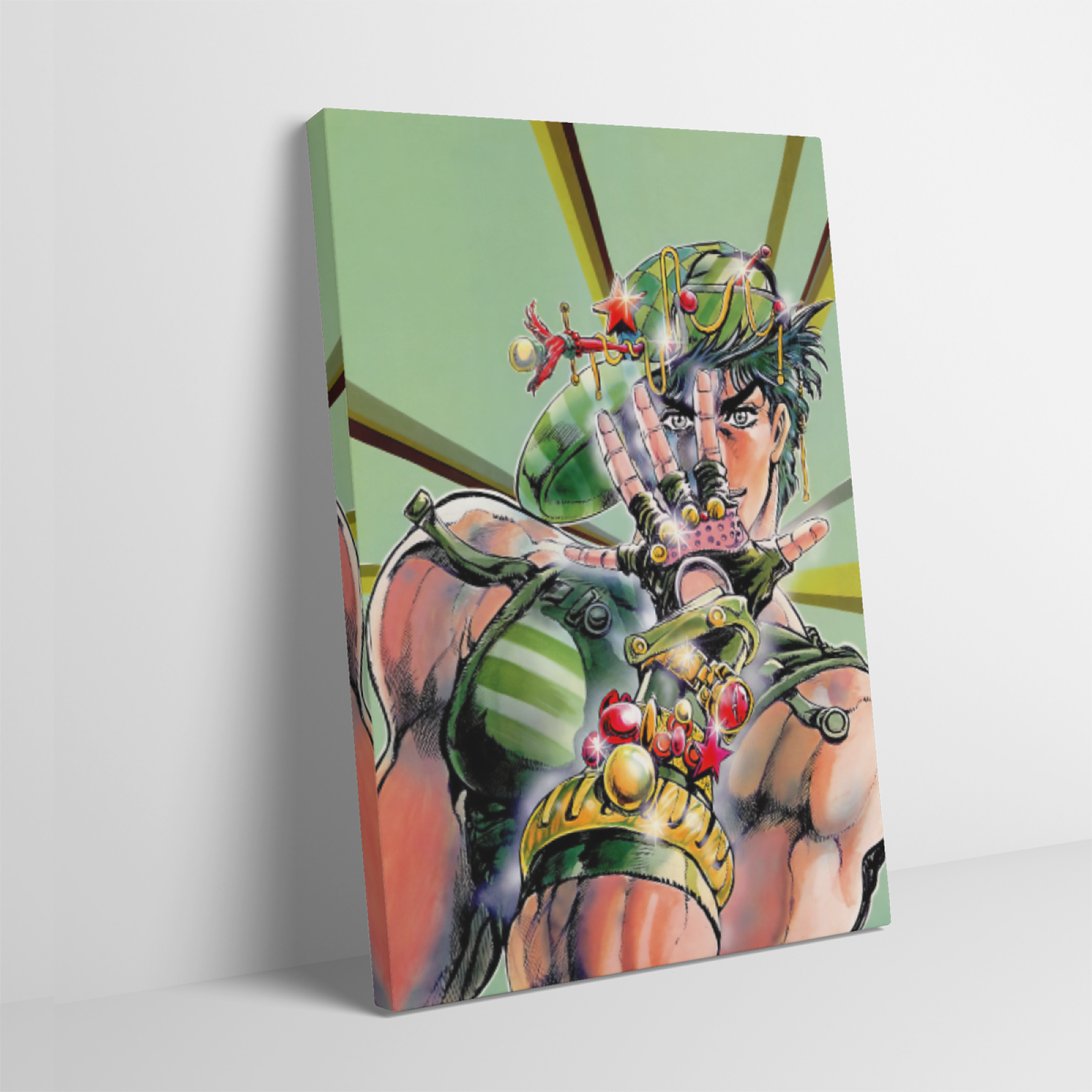 Japan Anime Canvas Inner Pine Wood Framed Wall Art,JoJo's Bizarre ...