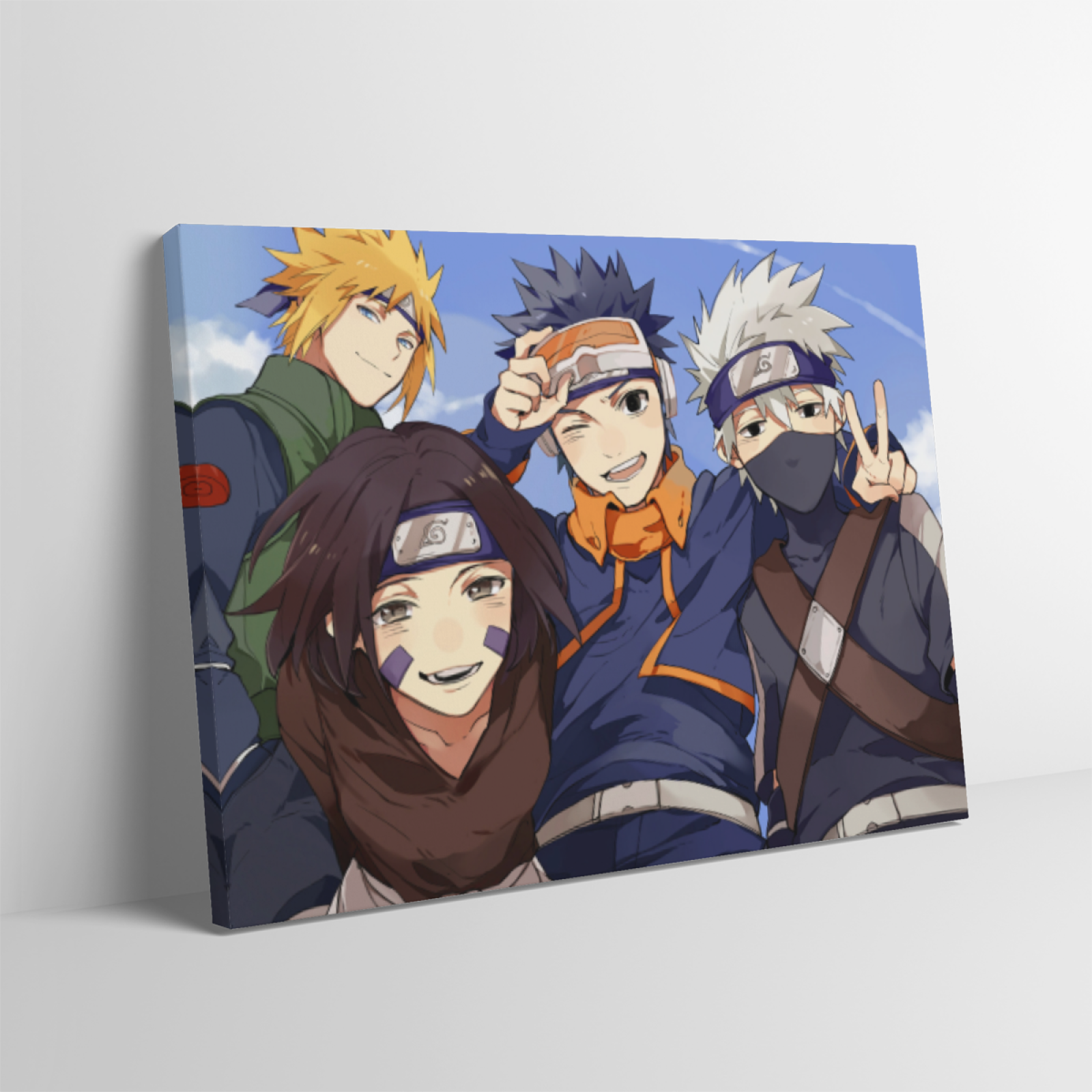 Japan Anime Canvas Inner Pine Wood Framed Wall Art,Naruto Poster Wall ...