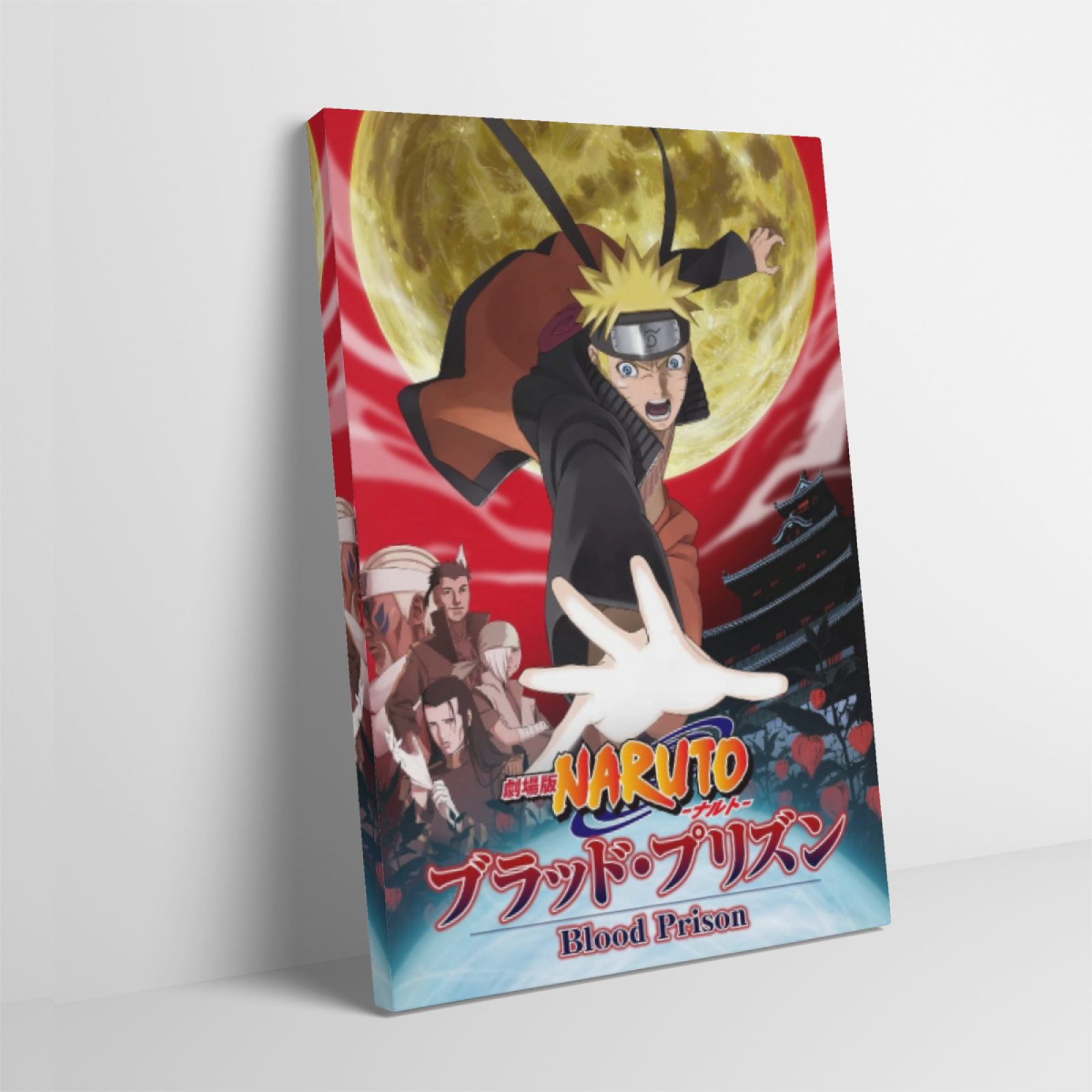 Japan Anime Canvas Inner Pine Wood Framed Wall Art,Naruto Poster Wall ...