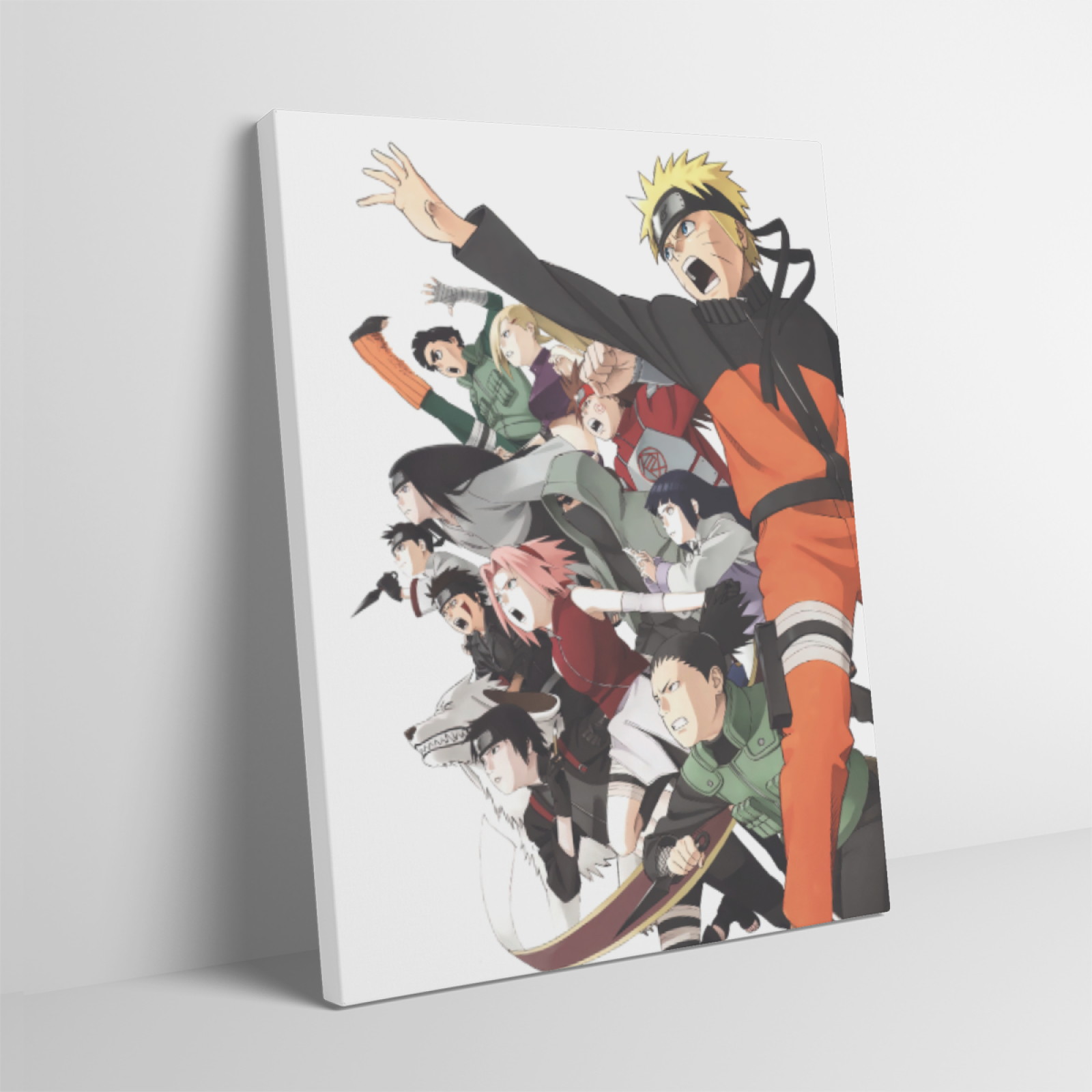 Japan Anime Canvas Inner Pine Wood Framed Wall Art,Naruto Poster Wall ...