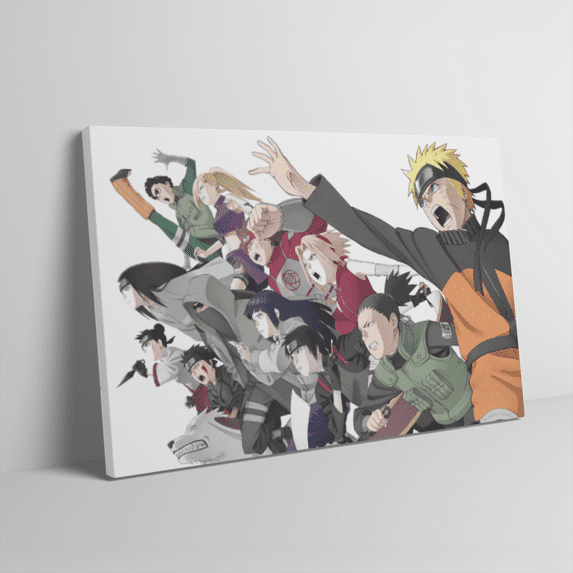 Japan Anime Canvas Inner Pine Wood Framed Wall Art,Naruto Poster Wall ...