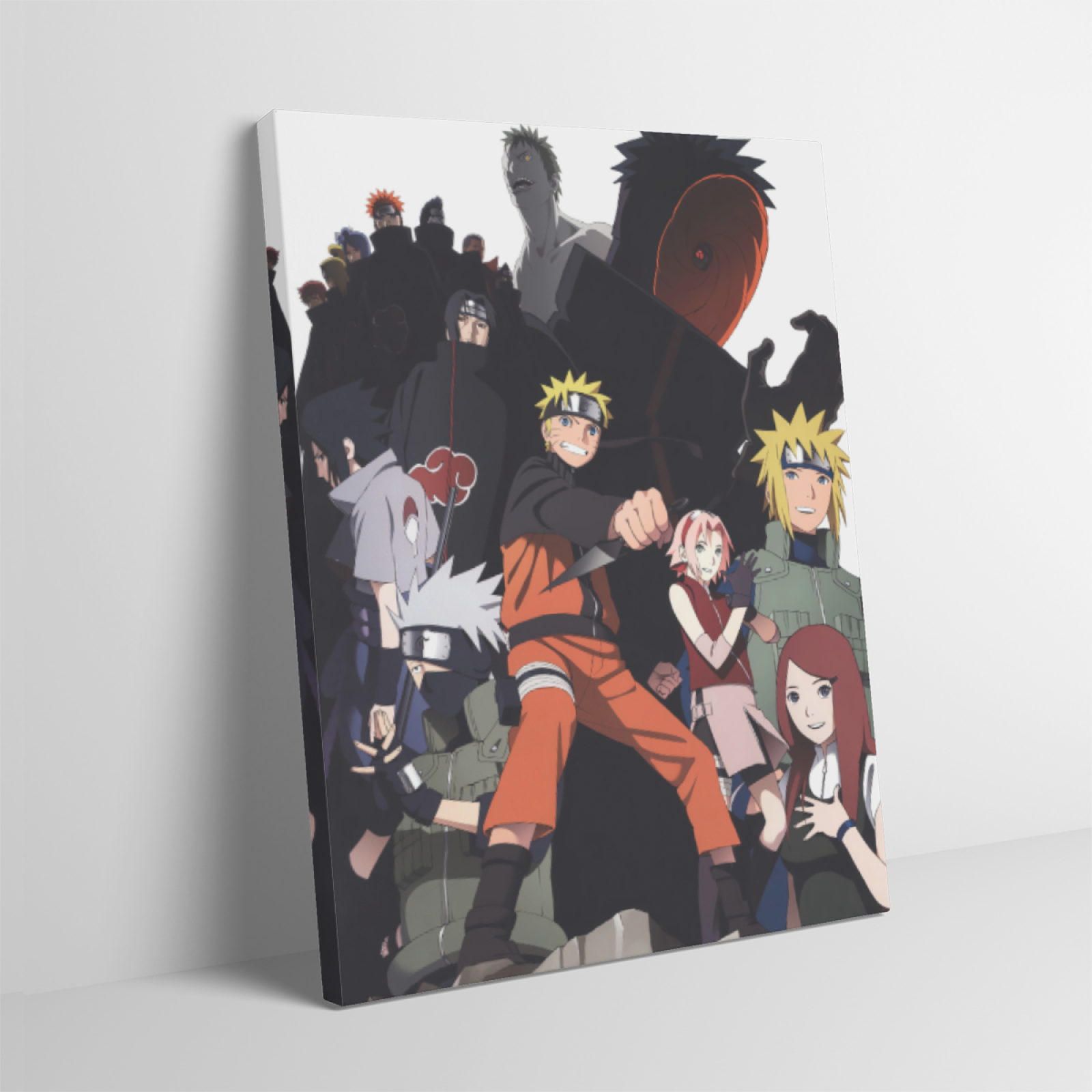 Japan Anime Canvas Inner Pine Wood Framed Wall Art,Naruto Poster Wall ...