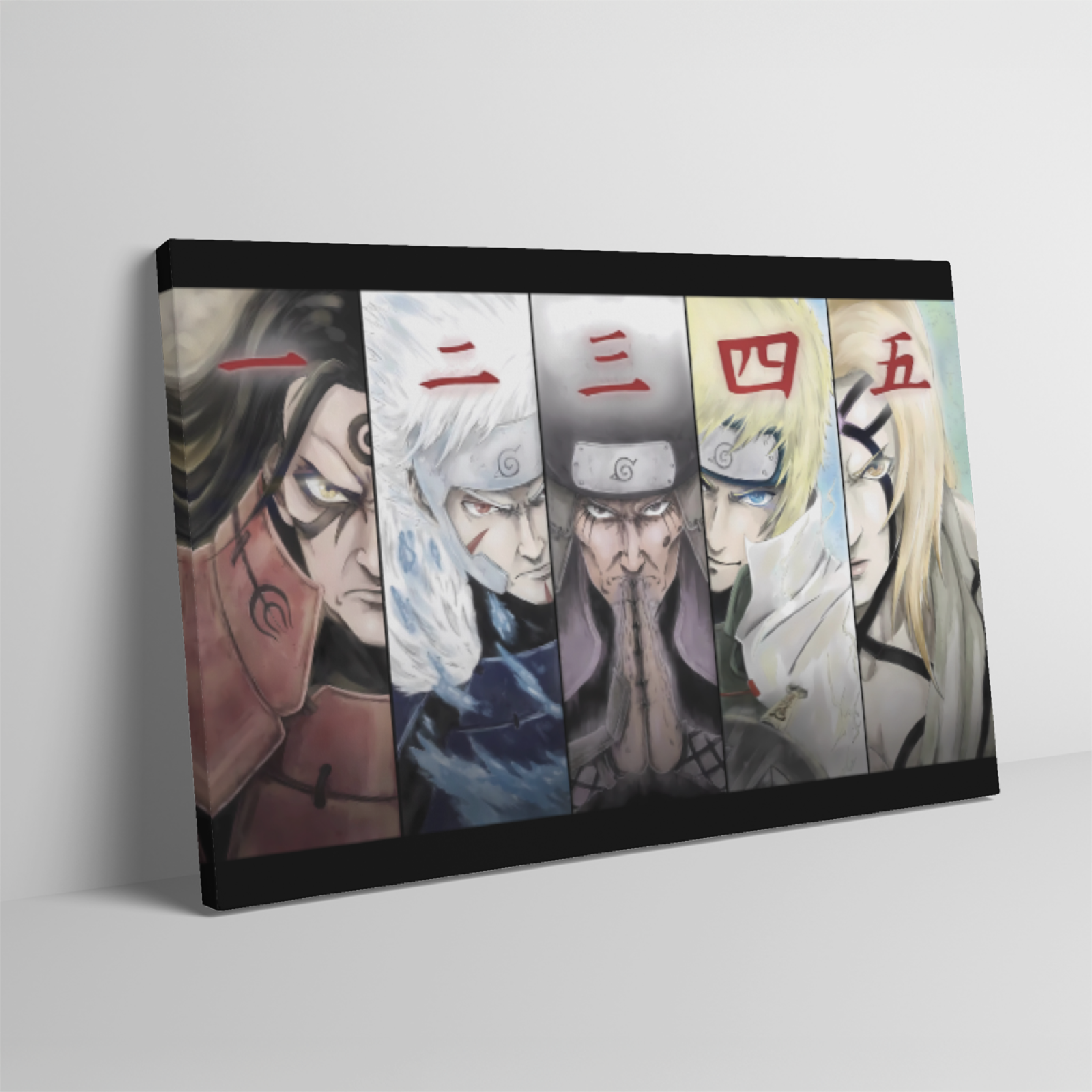 Japan Anime Canvas Inner Pine Wood Framed Wall Art,Naruto Poster Wall ...