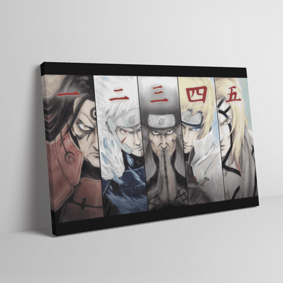 Japan Anime Canvas Inner Pine Wood Framed Wall Art,Naruto Poster Wall ...
