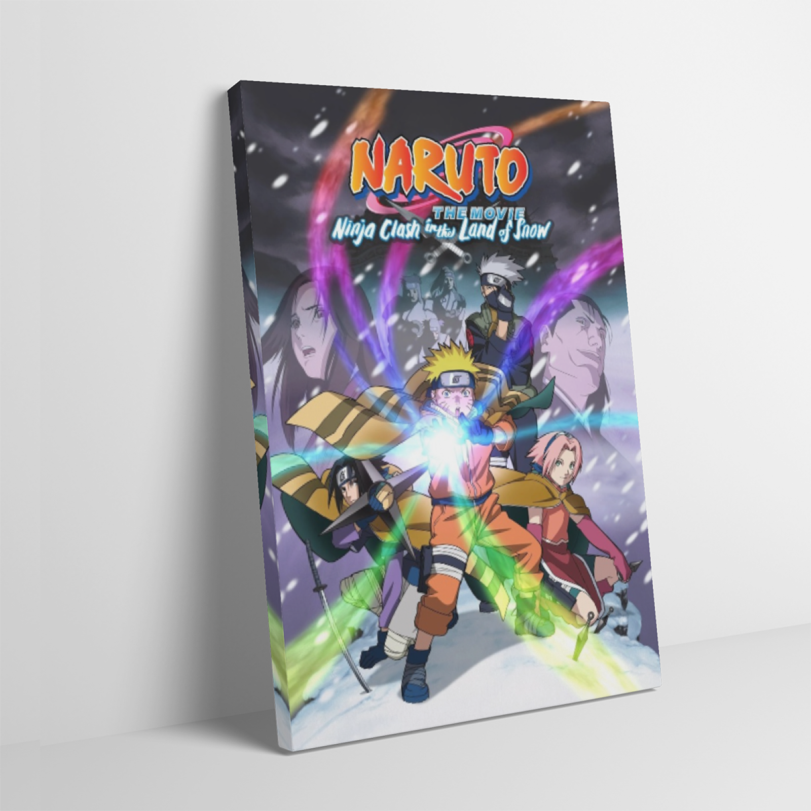 Japan Anime Canvas Inner Pine Wood Framed Wall Art,Naruto Poster Wall ...