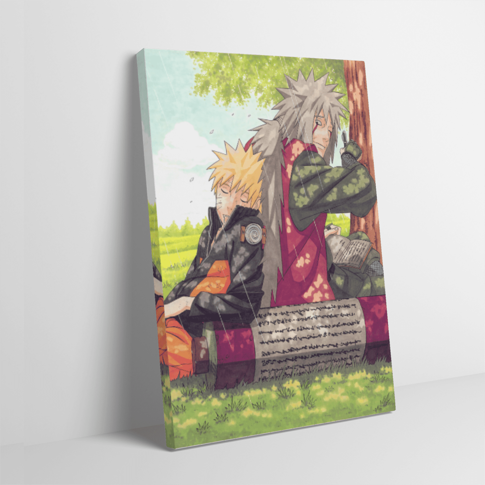 Japan Anime Canvas Inner Pine Wood Framed Wall Art,Naruto Poster Wall ...