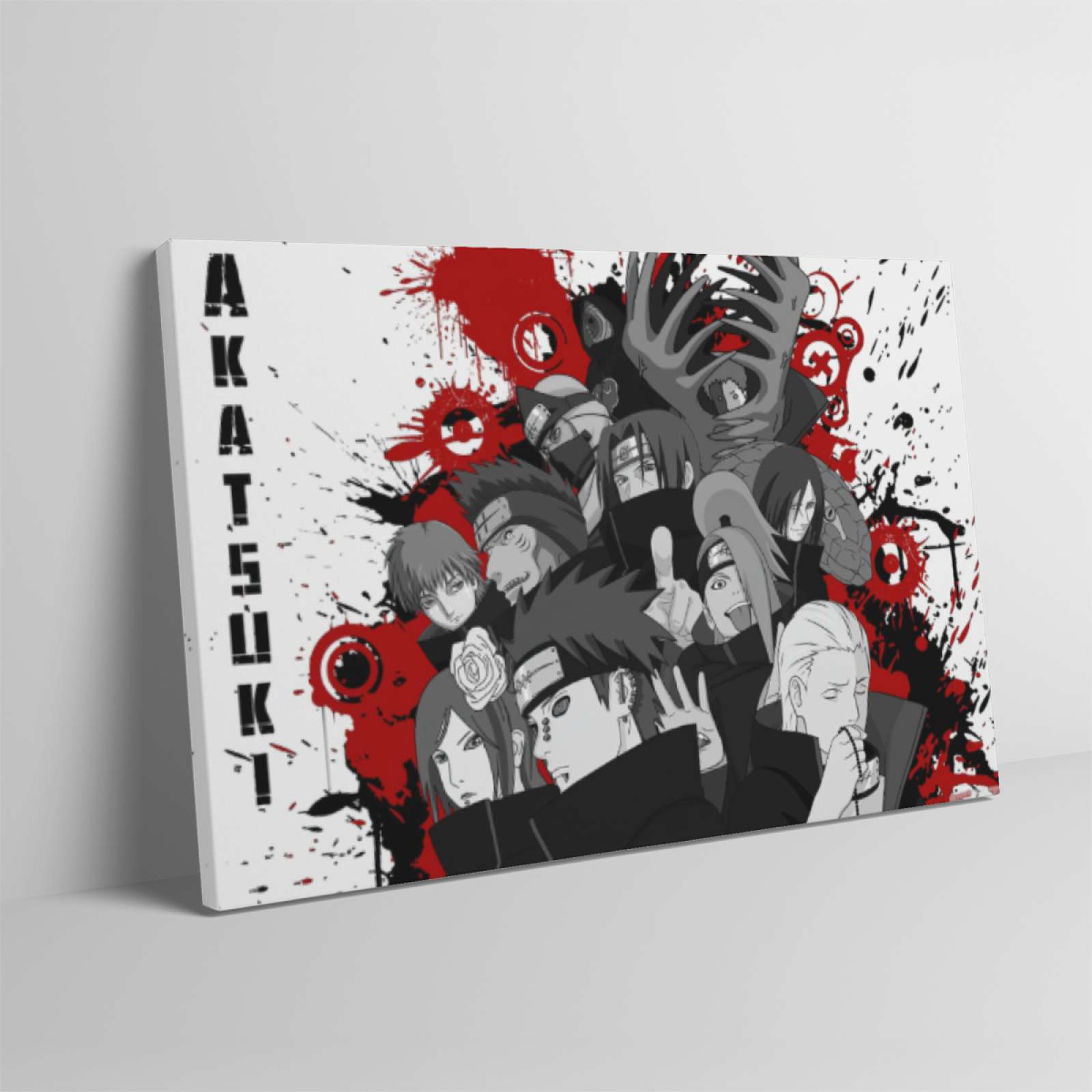 Japan Anime Canvas Inner Pine Wood Framed Wall Art,Naruto Poster Wall ...