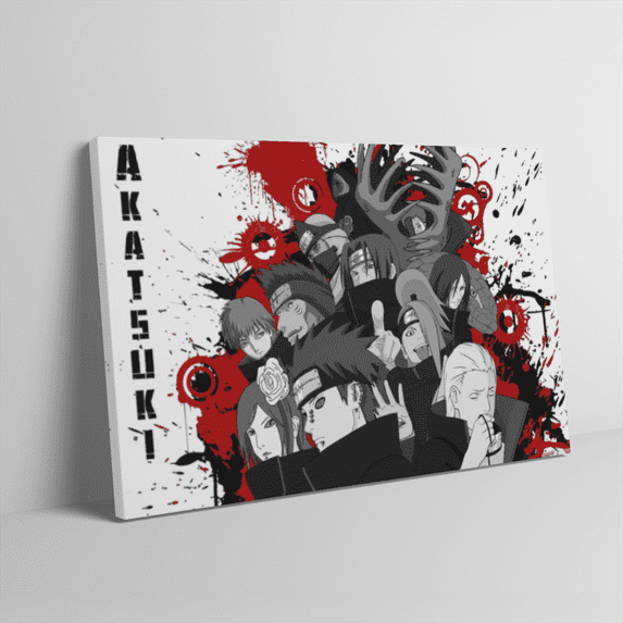 Japan Anime Canvas Inner Pine Wood Framed Wall Art,Naruto Poster Wall ...