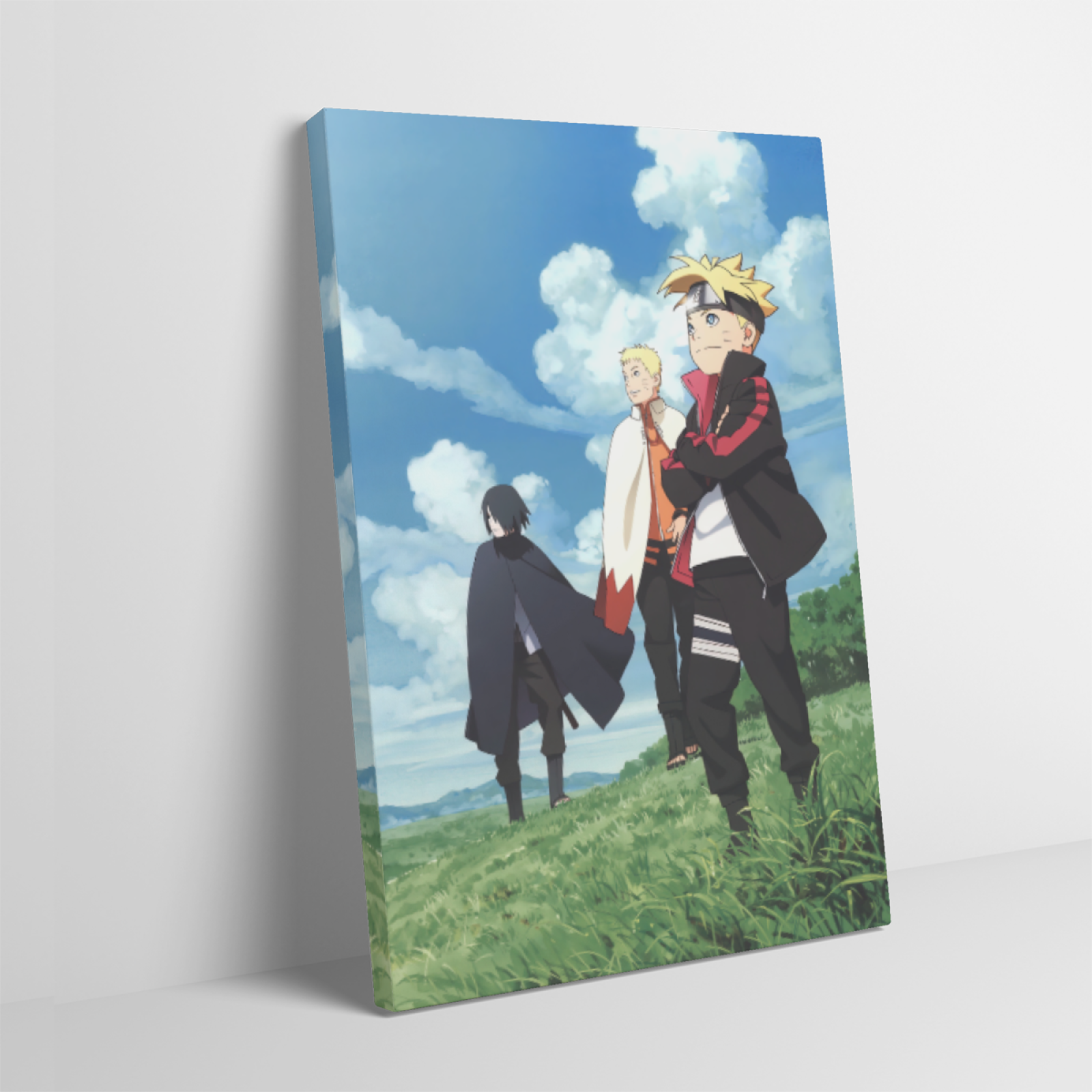 Japan Anime Canvas Inner Pine Wood Framed Wall Art,Naruto Poster Wall ...