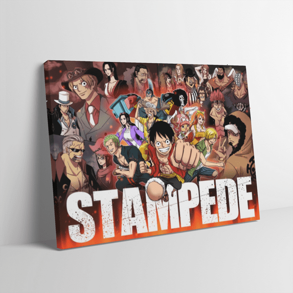 Japan Anime Canvas Inner Pine Wood Framed Wall Art,One Piece Poster ...