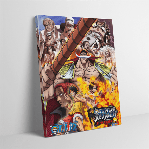 Japan Anime Canvas Inner Pine Wood Framed Wall Art,One Piece Poster ...