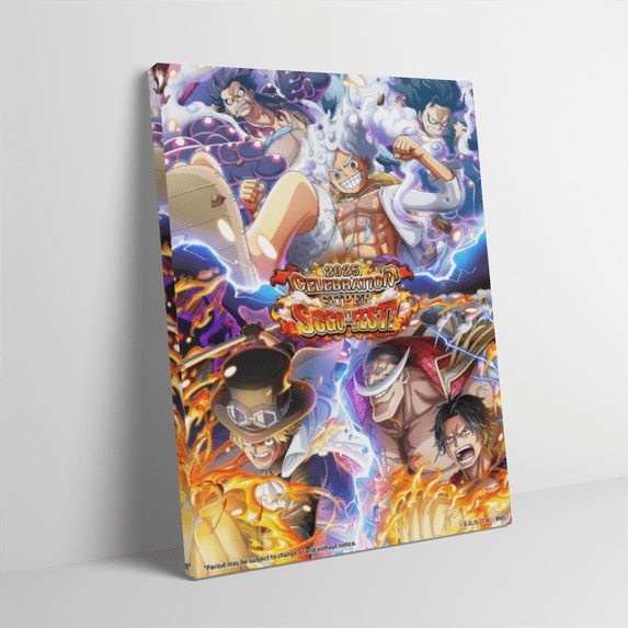 Japan Anime Canvas Inner Pine Wood Framed Wall Art,One Piece Poster ...