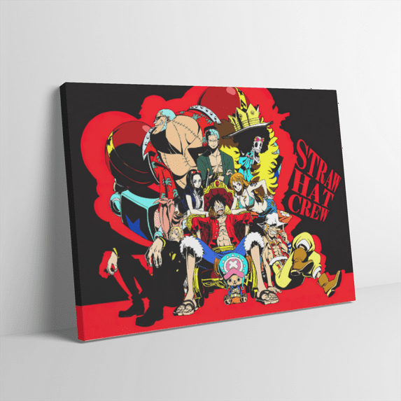 Japan Anime Canvas Inner Pine Wood Framed Wall Art,One Piece Poster ...