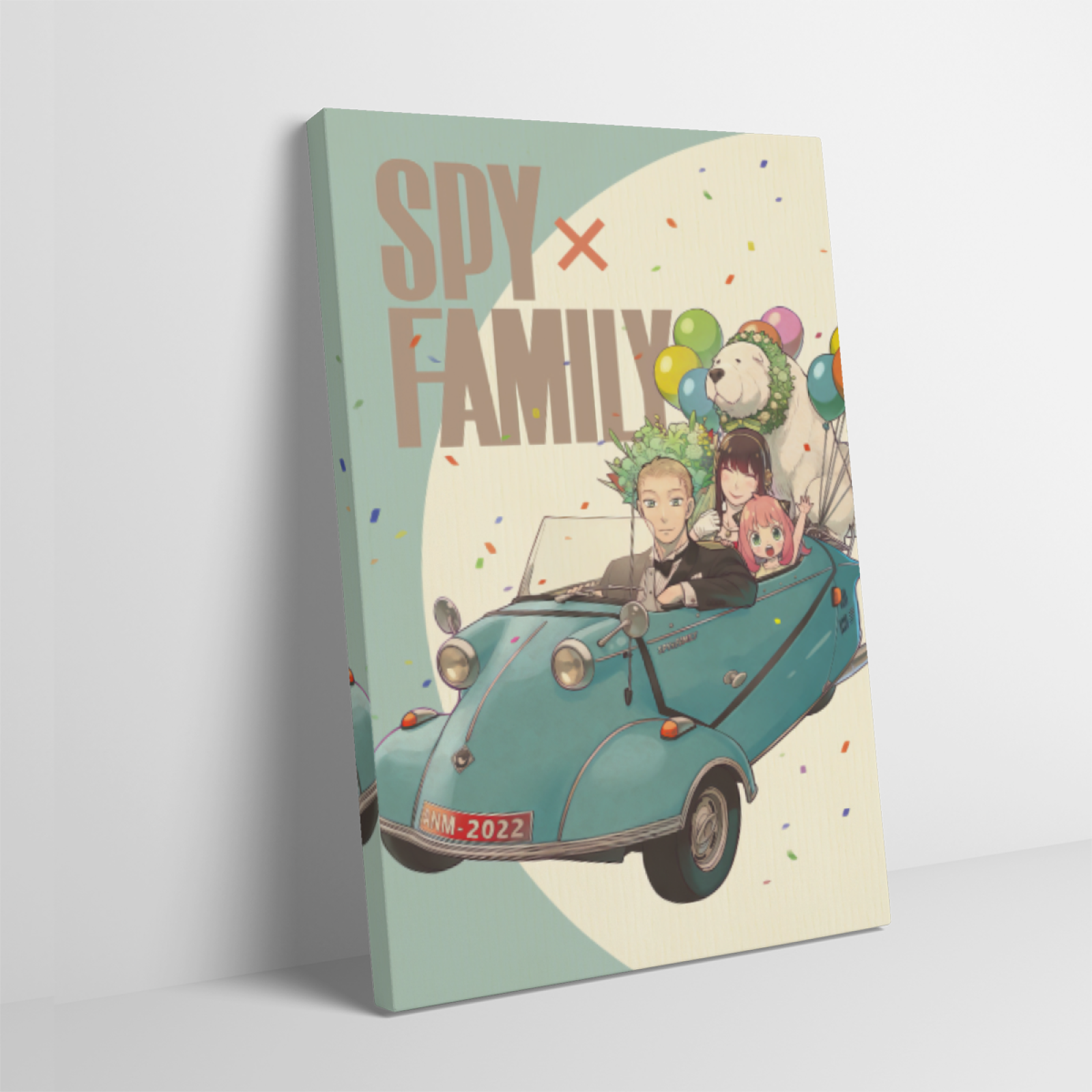 Japan Anime Canvas Inner Pine Wood Framed Wall Art,Spy X Family Poster ...