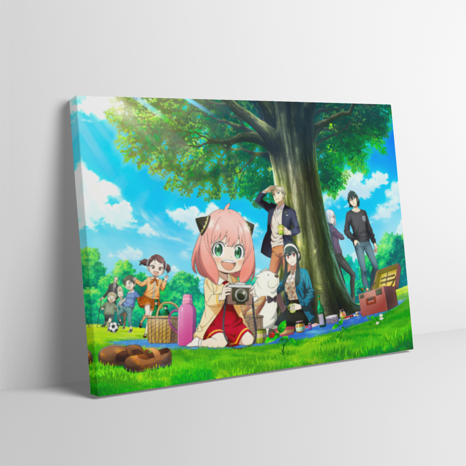 Japan Anime Canvas Inner Pine Wood Framed Wall Art,Spy X Family Poster ...