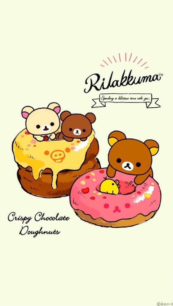 Japan Anime Cute Cartoon Rilakkuma Poster For Wall Art Canvas Print ...