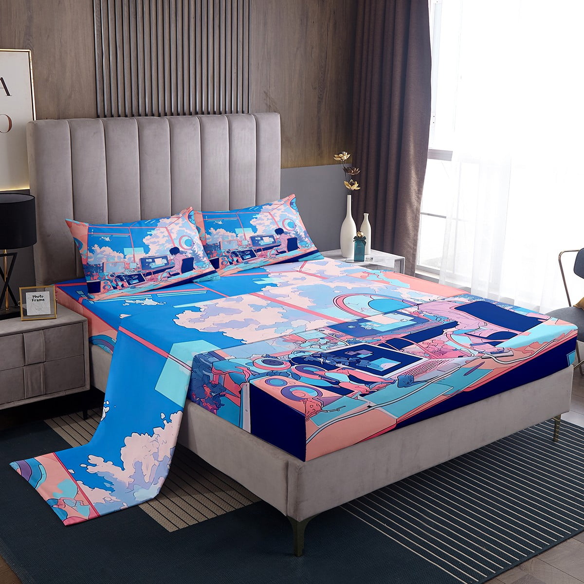 Japan Anime Gifts Bed Sheets Set Cartoon Sheet Set Queen,Cartoon ...