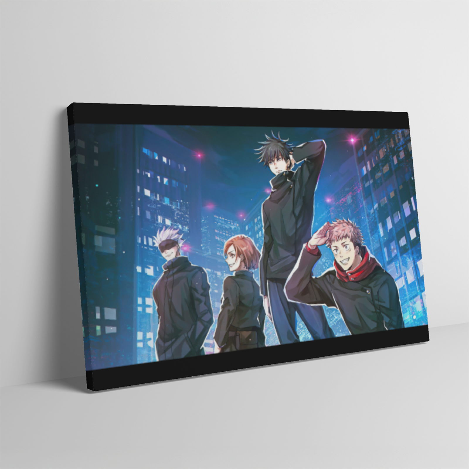 Japan Anime JJK Canvas Inner Pine Wood Framed Wall Art,Jujutsu Kaisen ...