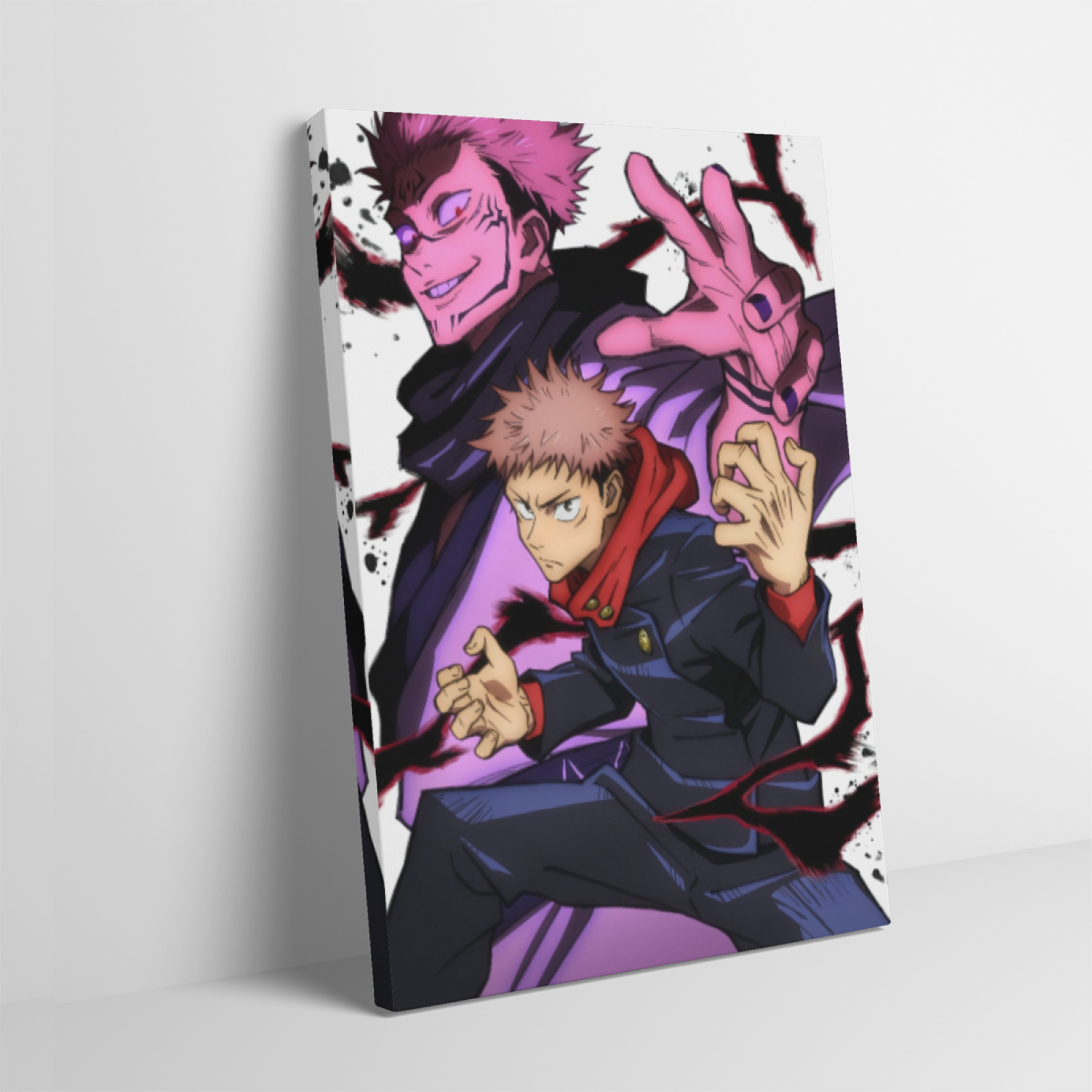 Japan Anime JJK Canvas Inner Pine Wood Framed Wall Art,Jujutsu Kaisen ...