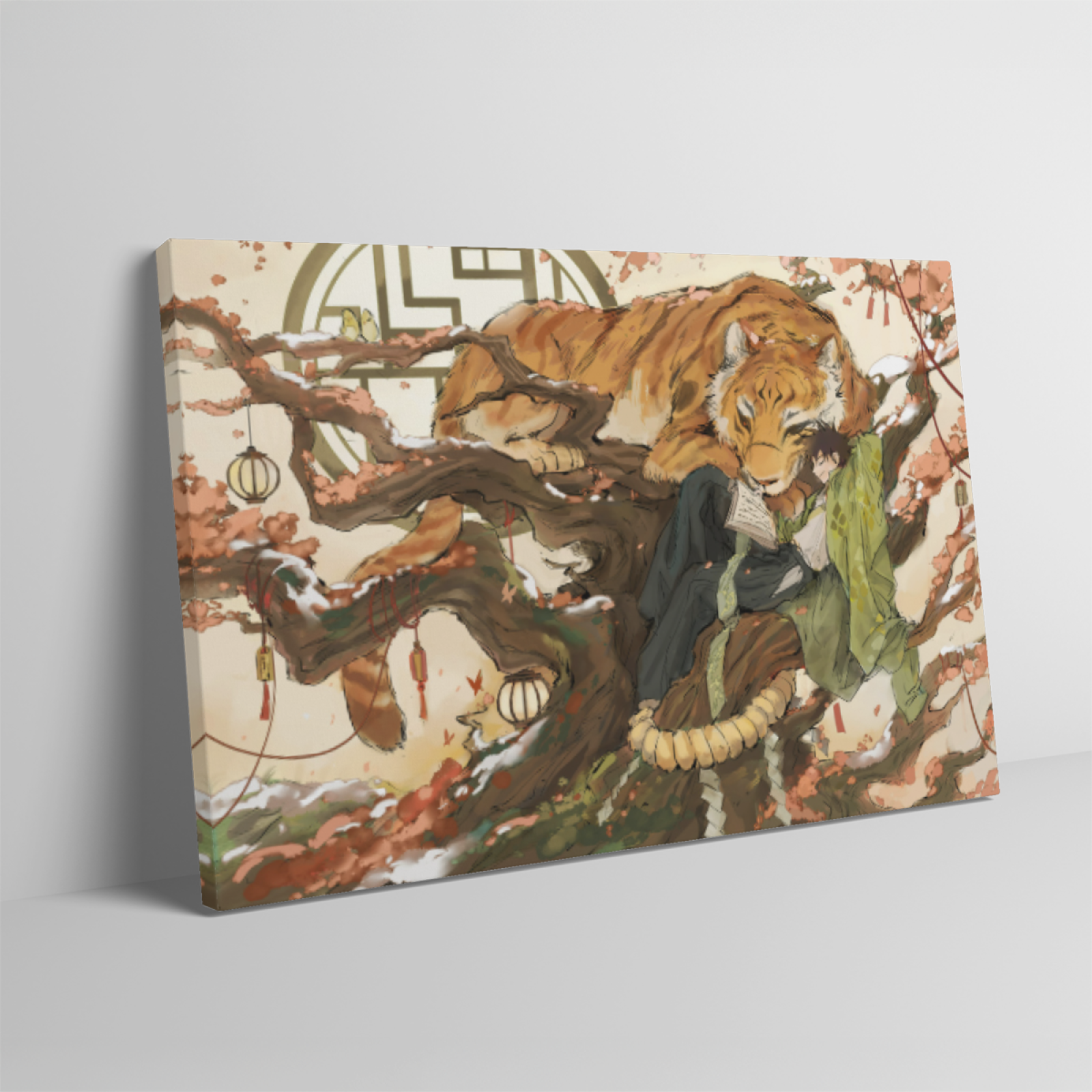 Japan Anime JJK Canvas Inner Pine Wood Framed Wall Art,Jujutsu Kaisen ...