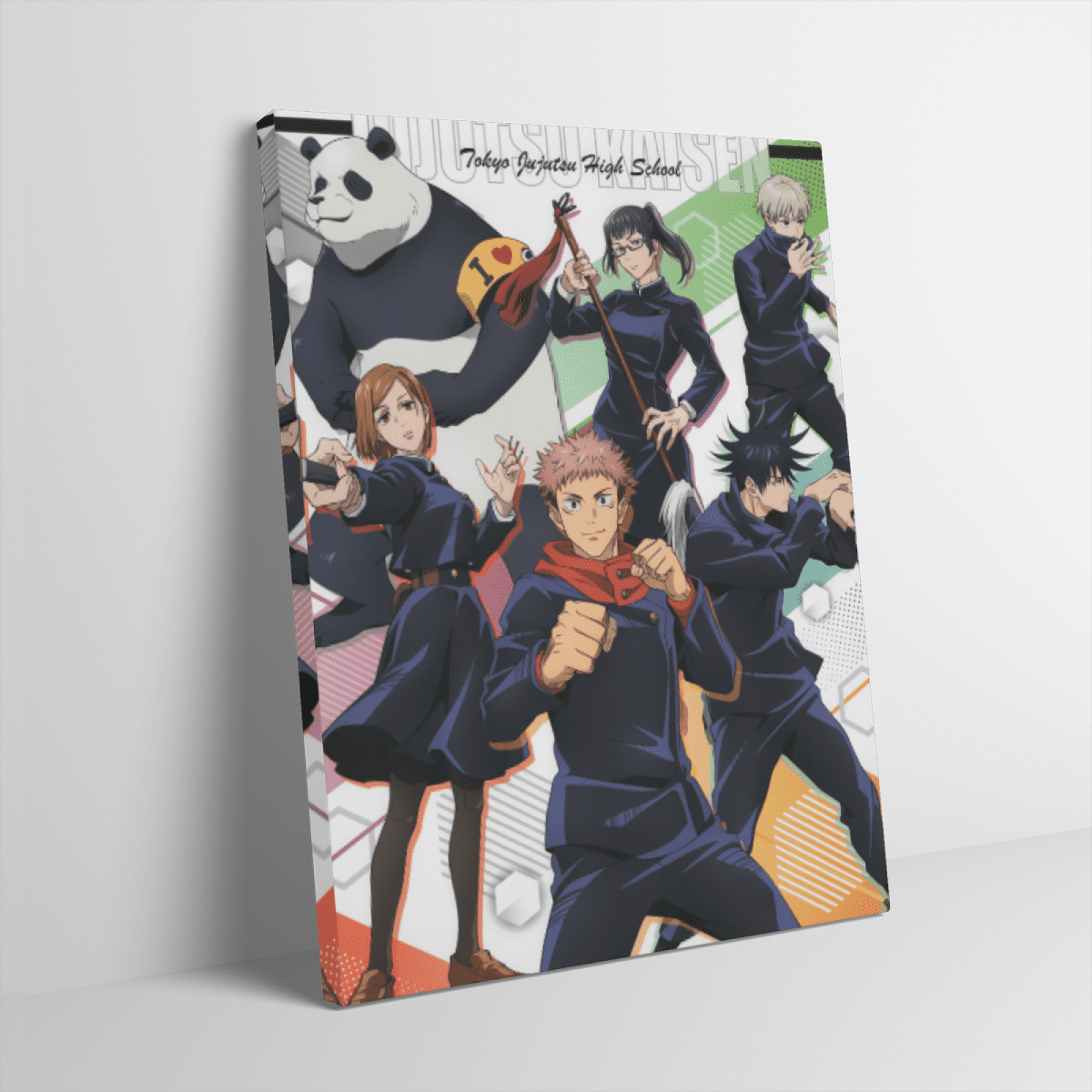 Japan Anime JJK Canvas Inner Pine Wood Framed Wall Art,Jujutsu Kaisen ...