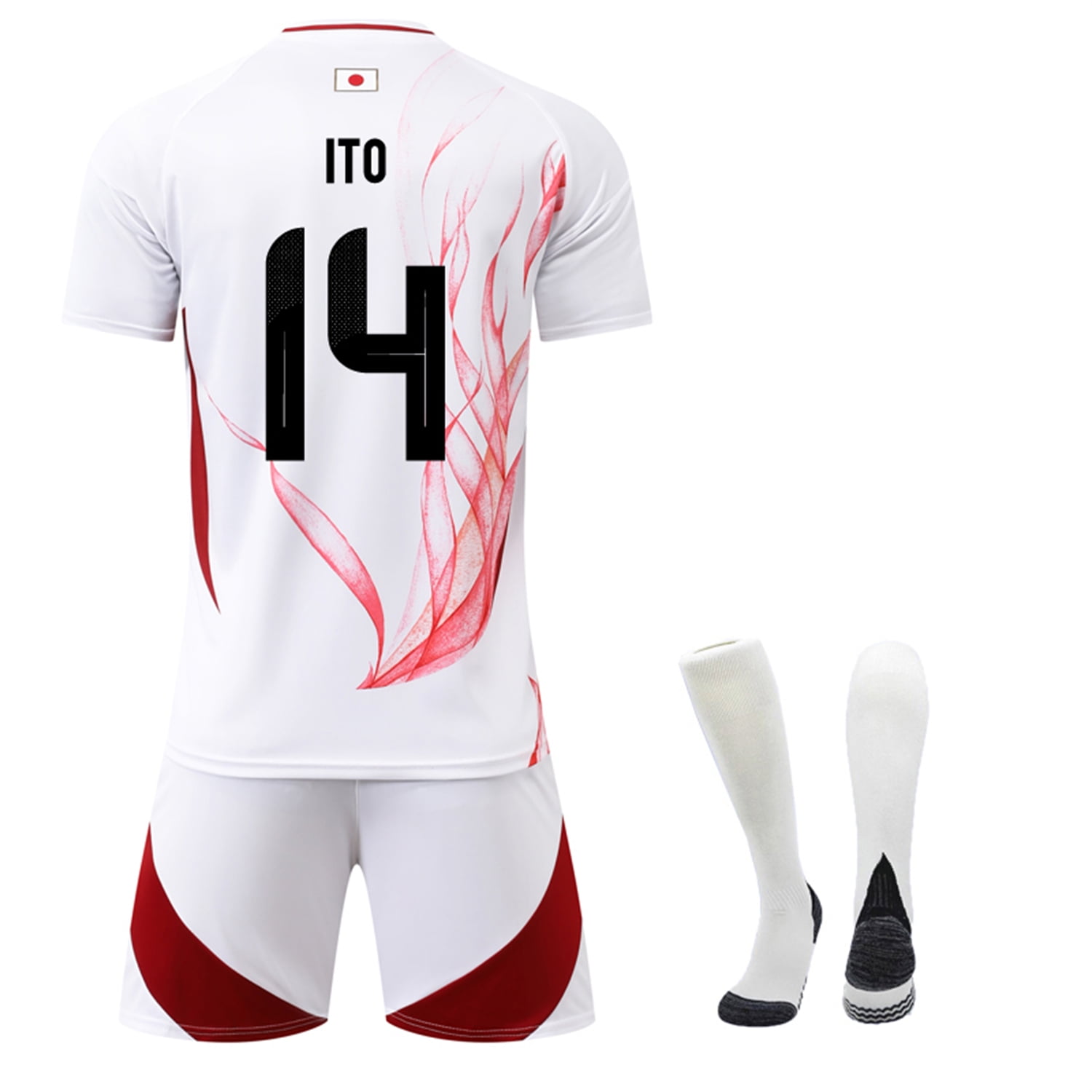 Japan Away AFC Asian Cup 2024 #14 Ito Soccer Jersey - Walmart.com