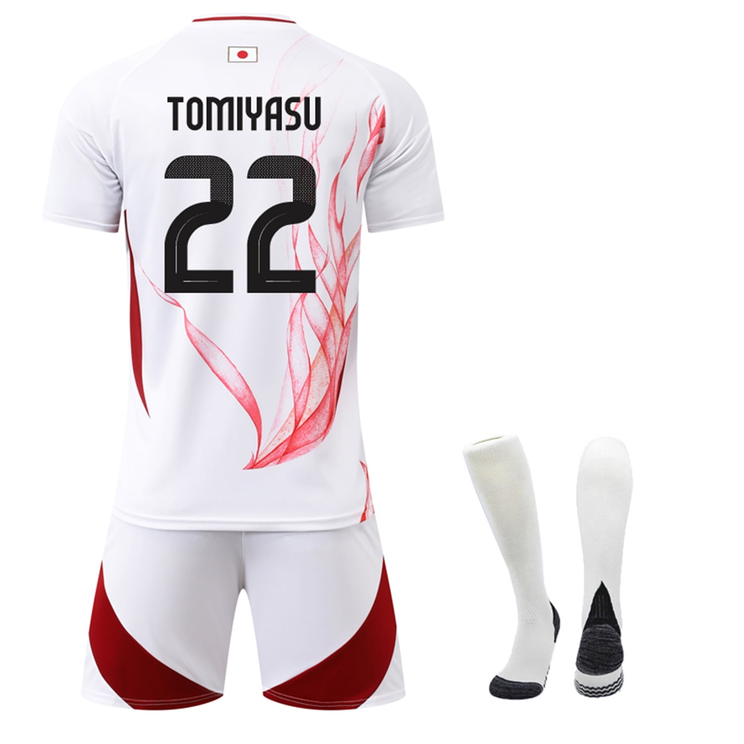 Japan Away AFC Asian Cup 2024 #22 Tomiyasu Soccer Jersey - Walmart.com