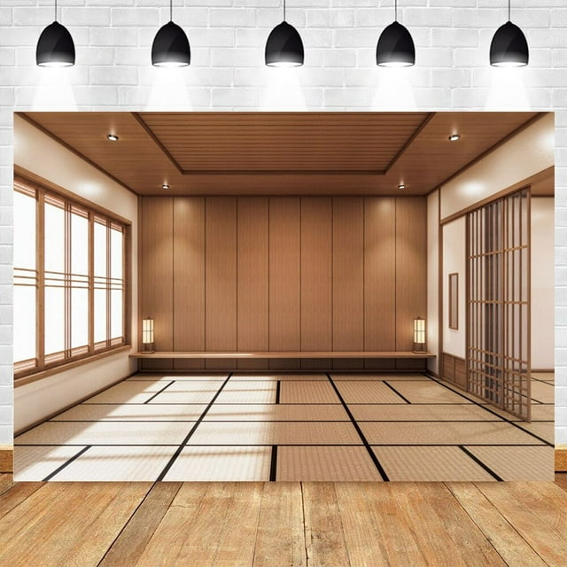 Japan Backdrop Japanese Cherry Blossoms Mount Fuji Landscape Living ...