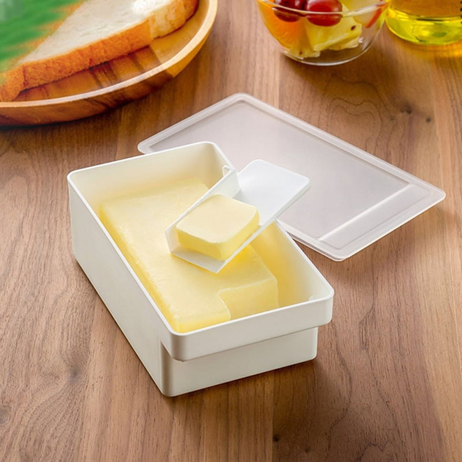 Japan Butter Box Cutting Organizer with Lid Cheese Preserving Box ...