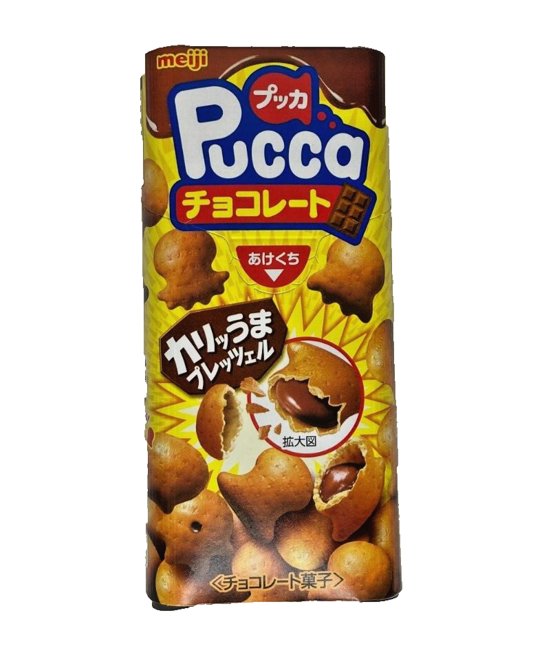 Japan Chocolate Snack Meiji Pucca Chocolate 39g × 10 boxes - Walmart.com